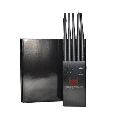 Cina L'emittente di disturbo incorporata 10 del segnale della ventola di raffreddamento incanala Lojack portatile GPS WiFi 5.8G in vendita