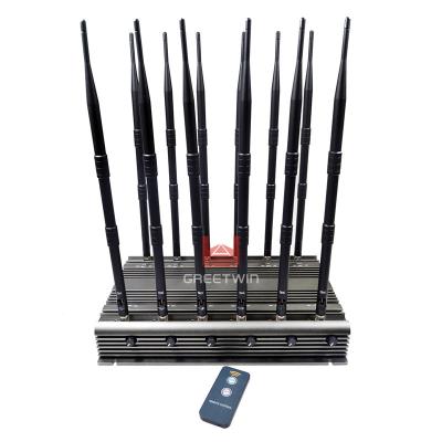 中国 12のチャネルWIFI5.8G、間隔60m信号の妨害機を詰め込むUHF/VHF LOJACK 販売のため