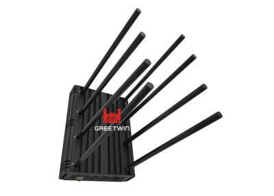 Cina Frequenze personalizzabili dell'emittente di disturbo del segnale del telefono cellulare della banda del desktop 10W 8 in vendita