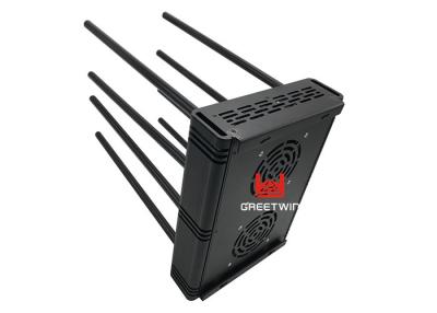 Cina Frequenze personalizzabili dell'emittente di disturbo del segnale del telefono cellulare della banda del desktop 10W 8 in vendita