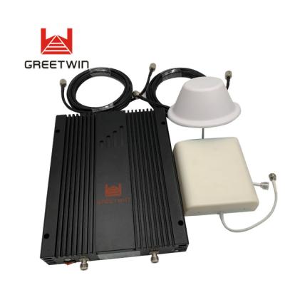 Cina Ripetitori LCD 27dBm 78dB EGSM 900MHz WCDMA 2100MHz LTE2600MHz del segnale del telefono cellulare dell'esposizione della tri banda in vendita