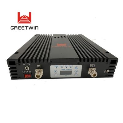 Cina tri rinforzatore del segnale del telefono cellulare della banda 20dBm, amplificatore mobile 900/1800/2100MHz del segnale in vendita