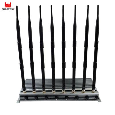 中国 WiFi 2.4G調節可能な60m 46W WIFI移動式信号の妨害機 販売のため