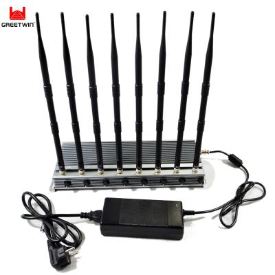 Cina Emittente di disturbo mobile regolabile del segnale di WiFi 2.4G 60m 46W WIFI in vendita