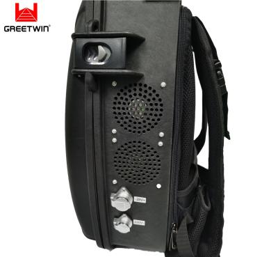 中国 5バンドUHF 1.5KM 2.4G 5.8G 433MHz Uav WiFiの無人機の妨害機 販売のため