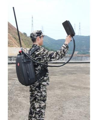 Cina Emittente di disturbo telecomandata del fuco del UAV di 2.4G 5.8G 2km Manpack in vendita