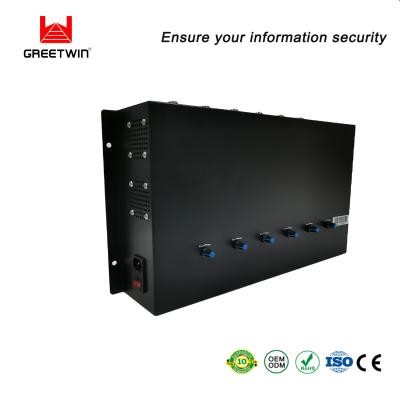 中国 刑務所の保証のための8本のアンテナが付いている80W 2G 3G 4Gの携帯電話信号の妨害機 販売のため