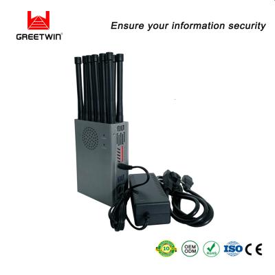 Cina ODM WiFi Bluetooth dell'emittente di disturbo del segnale del telefono cellulare di 895MHz 12W in vendita