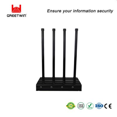 Cina antenne dell'emittente di disturbo 4 dei Gps WIFI dell'emittente di disturbo LOJACK del segnale del telefono cellulare di 115W 2.5dBi in vendita