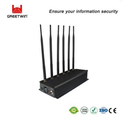 中国 CDMA 2.5dBiのアンテナ デスクトップの移動式妨害機UHF VHF LOJACK GPSのブロッカー 販売のため