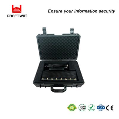 China jammer do RF do sinal de WiFi Bluetooth do construtor do sinal do telefone celular de 16.5W 2.5dBi à venda