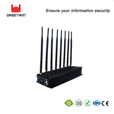 Cina emittente di disturbo di GPS Lojack delle bande dello stampo 8 dell'emittente di disturbo del segnale di GSM CDMA delle antenne 2.5dBi in vendita