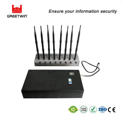 Cina Stampo da tavolino del segnale 70W di CDMA 850 delle antenne mobili regolabili dell'emittente di disturbo 8 in vendita