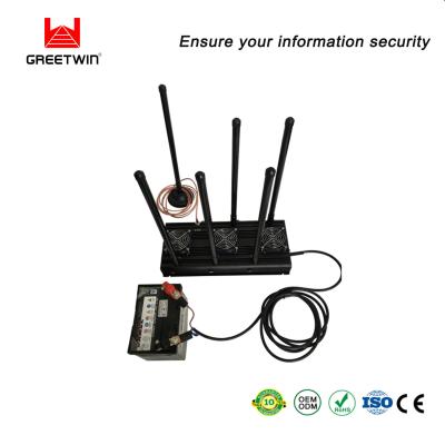Cina Su misura 8 frequenze del segnale dell'emittente di disturbo di didascalia di Surpport 2G 3G 4G 5G WIFI Bluetooth Lojack in vendita