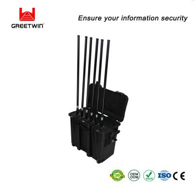 Cina stampo del fuco dell'emittente di disturbo 20AH LiFePO4 del Uav della lunga autonomia di 20W 1880MHz anti in vendita