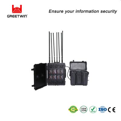 China 2700MHz SGS DDS Phone Signal Blocker 360w 8 Band Signal Blocker for sale