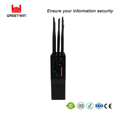 Cina banda tenuta in mano LTE Lojack dell'emittente di disturbo 16000mAH 21 del segnale delle antenne 2.5dBi in vendita