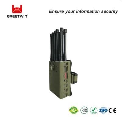 中国 AC240Vの携帯電話信号の妨害機8000mAH WiFi 3G 4G LTE UMTS DCS 販売のため