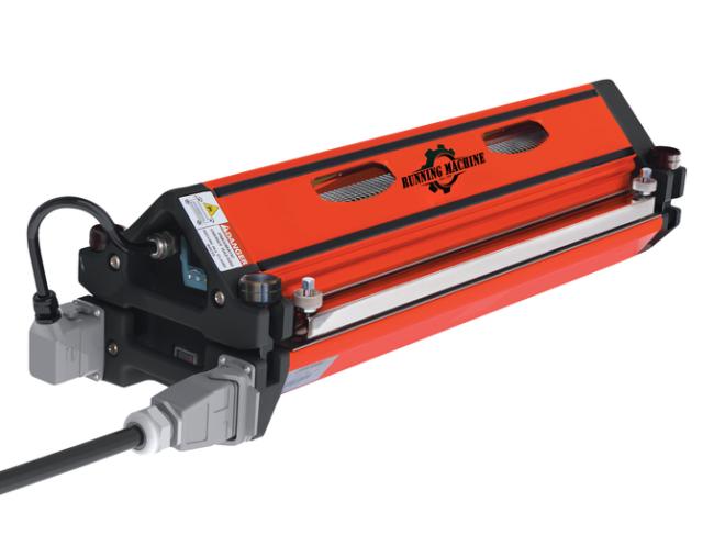 Green PVC PU Conveyor Belt Jointing Machine with Air Fan Cooling 0
