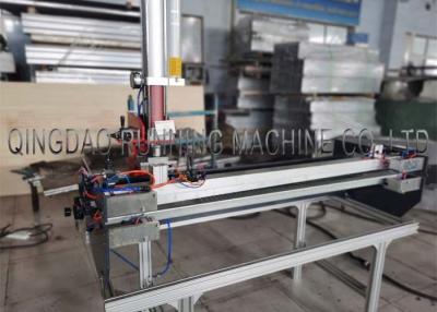 China 1600mm PVC PU Belt Finger Punching Conveyor Belt Punching Machine Air Driving for sale