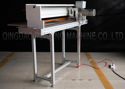 Cina taglierina automatica del nastro trasportatore della taglierina del nastro trasportatore di 1000mm PVC/PU/PVK in vendita