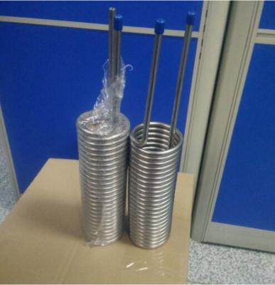 China gr2 titanium tube coil for heat exchanger use for sale