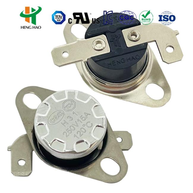 KSD301 Thermostat close-up view