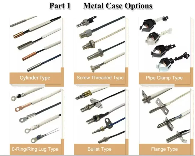 Thread Head NTC Temperature Sensor packaging example