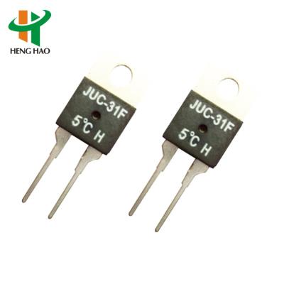 China HENGHAO 30-150Deg Overload 250V 2A Mini Thermal Switch Temperature Cutout Protector for sale