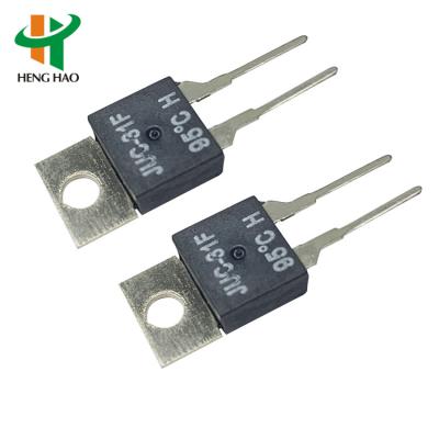 China HENGHAO 30-150Deg Overload 250V 2A Mini Thermal Switch Temperature Cutout Protector for sale