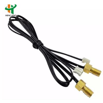 Injected Tube 100k / 10k Screw M6 Ntc Thermistor Probe 50k 3950K 3977K