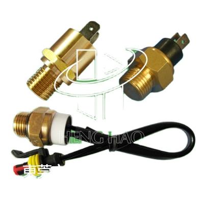 China M16 Screw Waterproof Temperature Controller , Radiator Grille Temperature Switch for sale