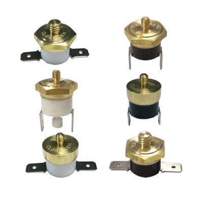 China M16 Screw Waterproof Temperature Controller , Radiator Grille Temperature Switch for sale