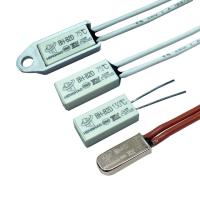 China 250V 5A 30-150C Bimetal Temperature Switch , Temperature Protector BH-B2D for sale