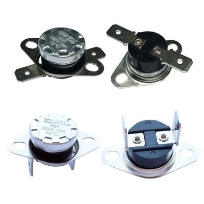 China Ksd301 Onverwachte Actiethermostaat, Thermisch Beperkt Temperatuurcontrolemechanisme Switch Te koop