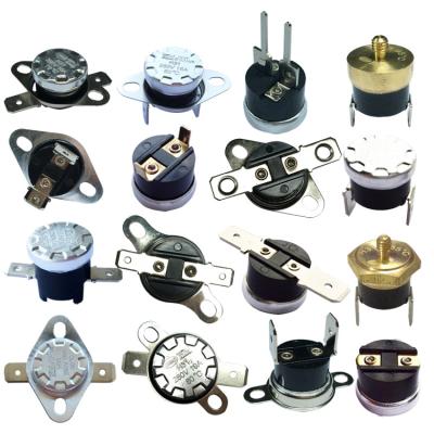 中国 Ksd301スナップの行為のサーモスタット、熱限られた温度調節器スイッチ 販売のため