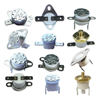 中国 Ksd301スナップの行為のサーモスタット、熱限られた温度調節器スイッチ 販売のため