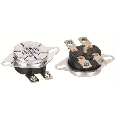 China Oververhittend Controlemechanisme KSD303 250V 16A van de Beschermings het Bipolaire Temperatuur 50-200 Graden Te koop