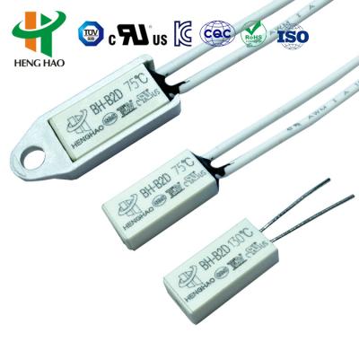 China TB02B-BB8D Bimetallic Thermostat , TB05-BB5D Snap Action Thermostat BH-TB02B-B8D for sale