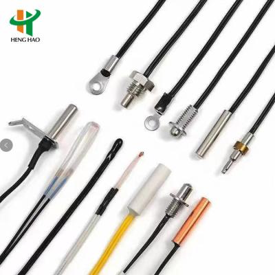 China Thermocouple 50K 10K Temperature Sensor , Temperature Sensing Probe 100K Thermistor for sale