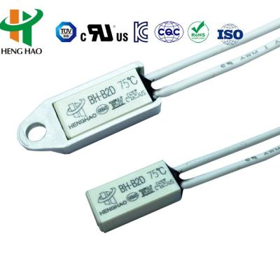 Китай TB02B-BB8D термальный отрезка переключатель, протектор TB05B-BB5D температуры продается