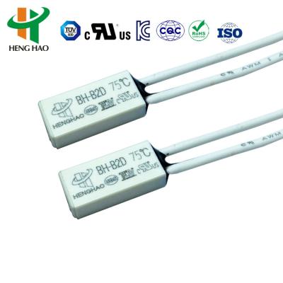 China BR-B2D BR-A2D Bimetallic Thermostat BR-A7D  Thermal Protector BR-B7D Temperature Controller for sale
