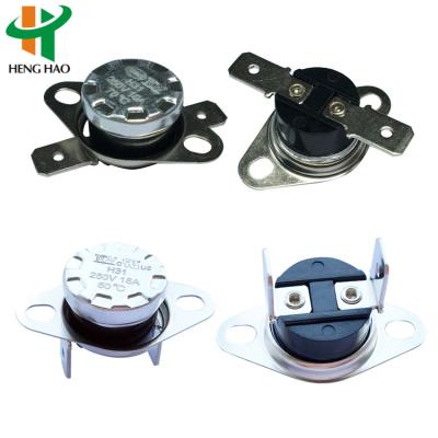 China KSD301 thermostat  Temperature Controlled KSD301 temperature controller auto reset thermal fuse for sale