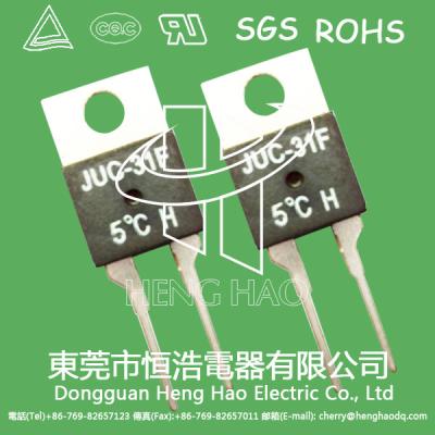 China JUC-31F Auto Reset Thermal Fuse Thermostat with 250V 16A for PCB Circuit Board and Medical Power Supply for sale