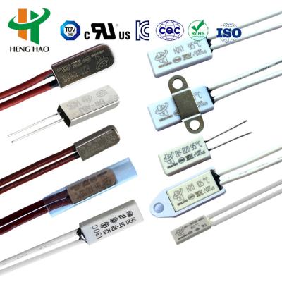 China BW-ABJ  BW-ABS 10 Amp Resettable Fuse  KW9700 Thermostat   Temperature Switch Temperature Protector for sale