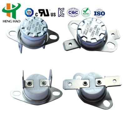 China Temperature Controller Thermostat 250V 16A  KI31 KSD301-G Ksd302 Snap-Action Thermostat for sale