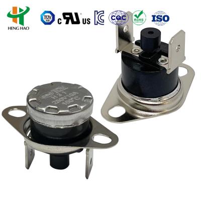 China KSD301 Bimetalen thermostaat thermostaat met snelle werking thermostaat warmteafsluitingsschakelaar Te koop