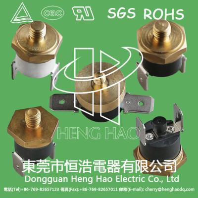 China KSD301 auto  reset thermostat,KSD301 temperature cutout switch for sale