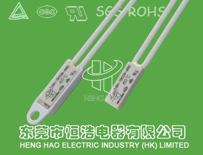 China Interruptor térmico da sobrecarga do motor bonde, protetor KSD9700 térmico bimetálico à venda
