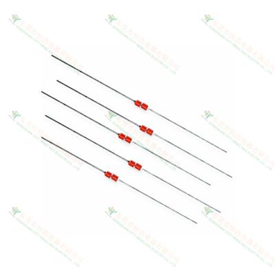 China High Precision NTC Thermistor Temperature Sensor with 500Ω~5MΩ Resistance Range and 2500~5000K Material Coefficient for sale